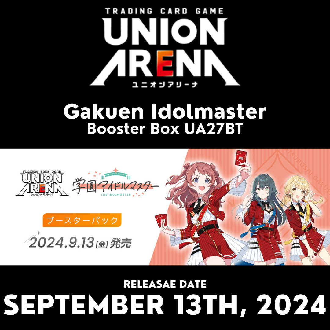 Gakuen Idolmaster Booster Box Union Arena UA27BT – COLLECTORS JAPAN